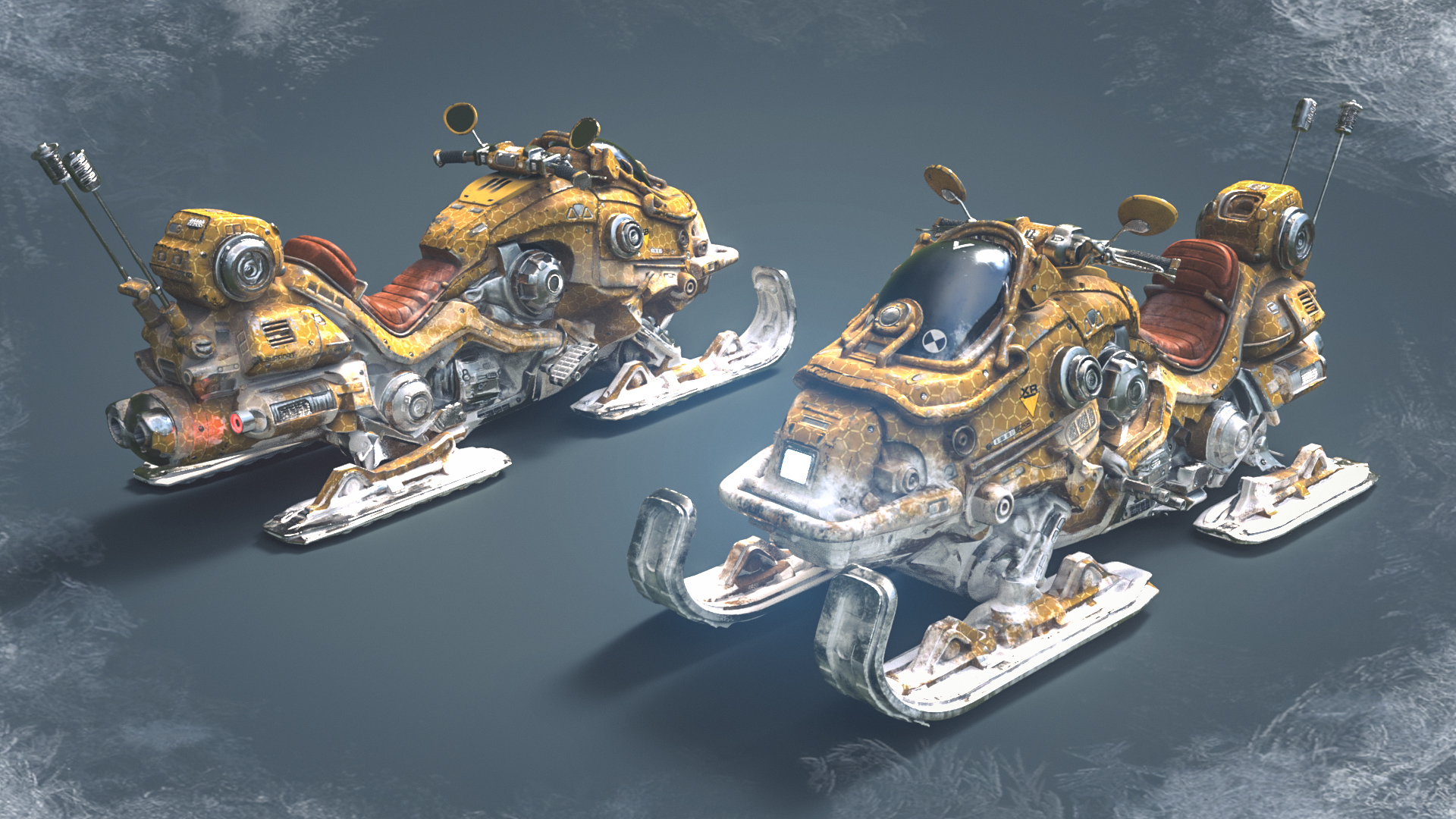 Polish Snow Motor Ski | Daz 3D