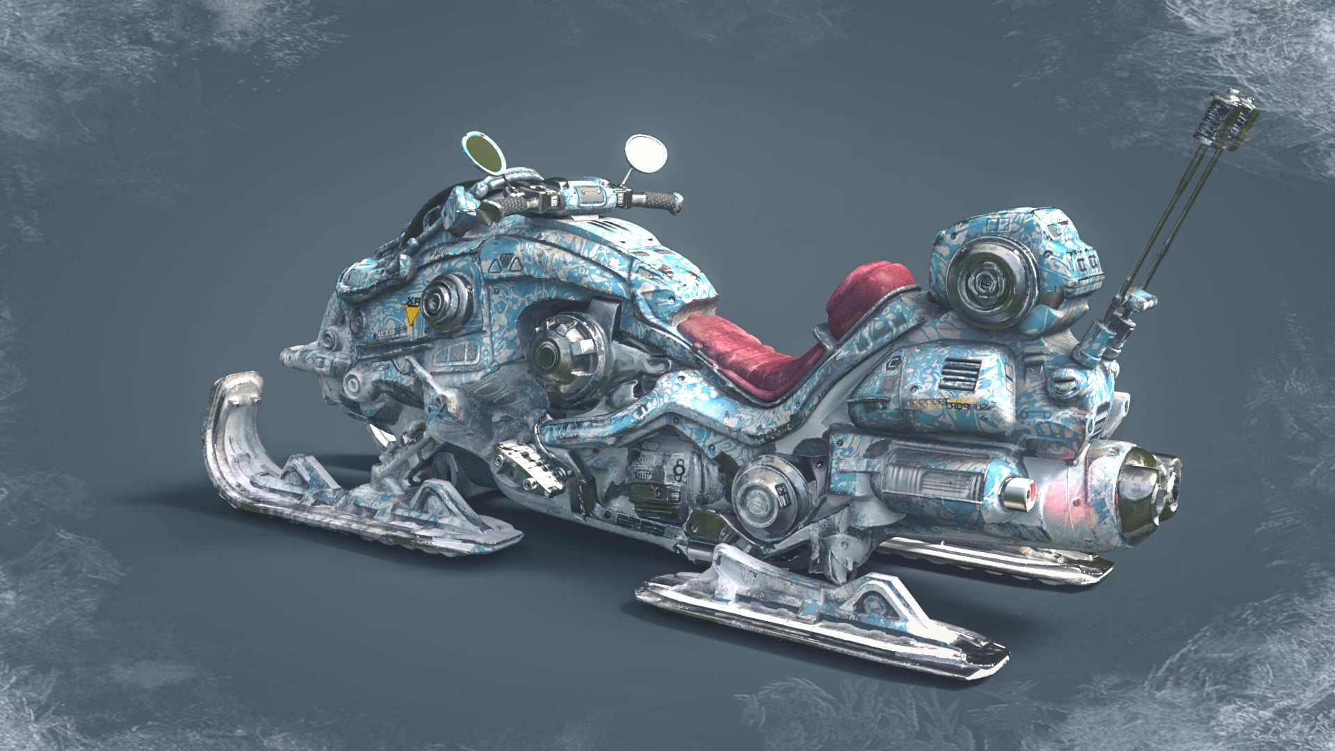 Polish Snow Motor Ski | Daz 3D