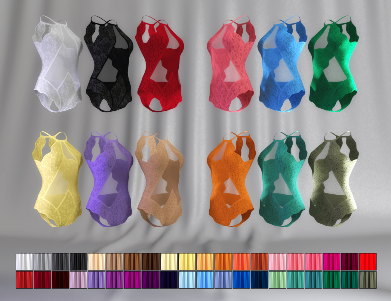 JMR dForce Brenda Bodysuit for Genesis 9 and 8 Female | Daz 3D