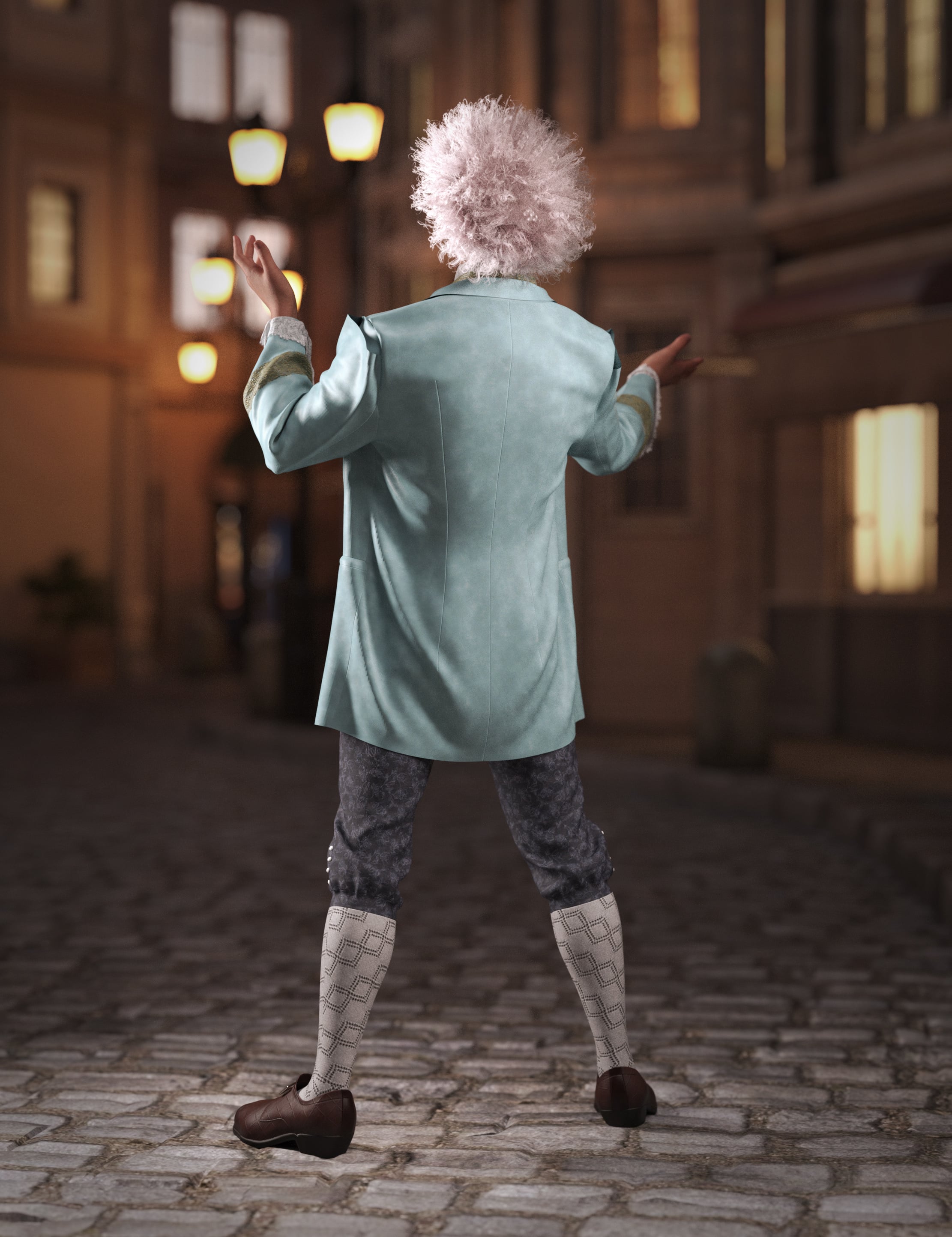 dForce Veneziano Outfit for Genesis 9 ⋆ Freebies Daz 3D