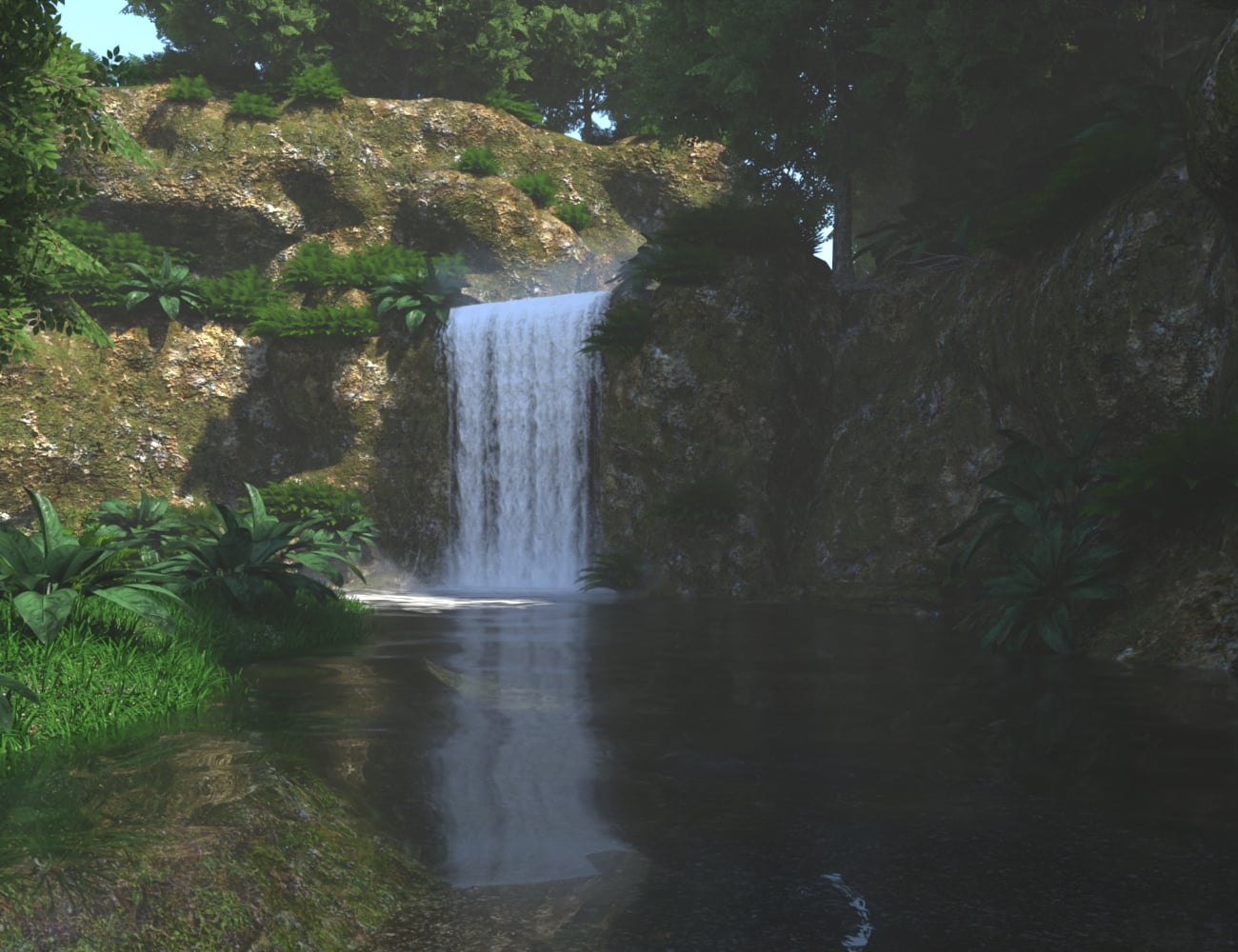 My Waterfall | Daz 3D