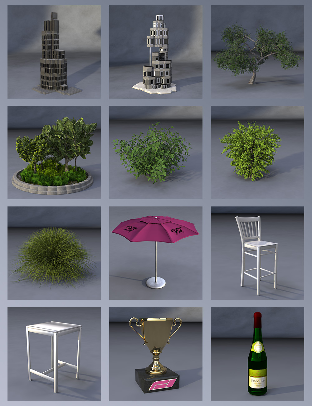 Concept Race Car Track | Daz 3D