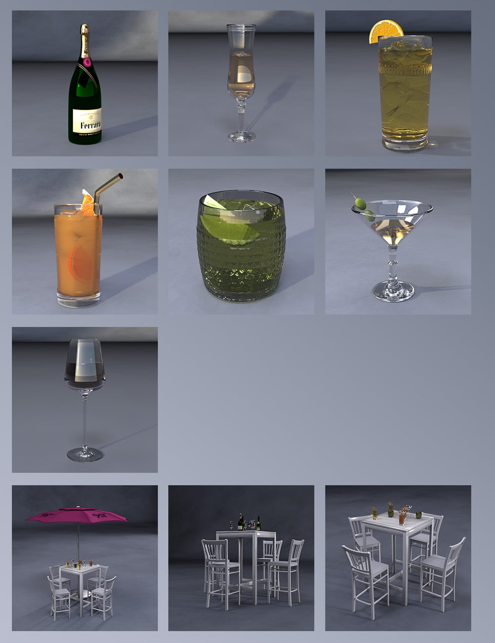 Concept Race Car Track | Daz 3D