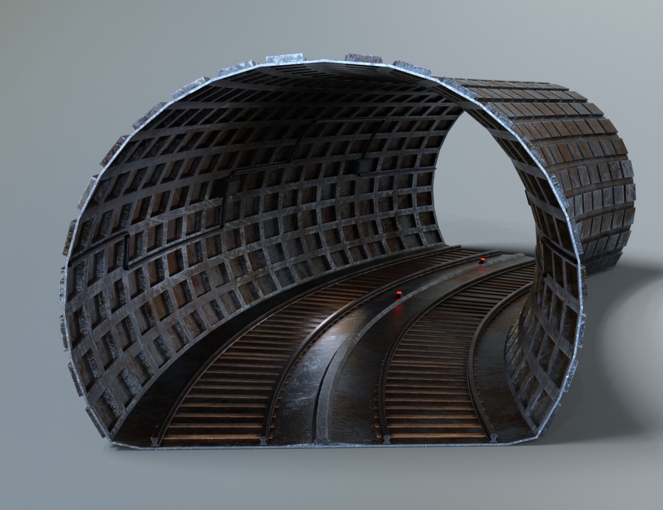 AP Post Apocalyptic Subway Train | Daz 3D