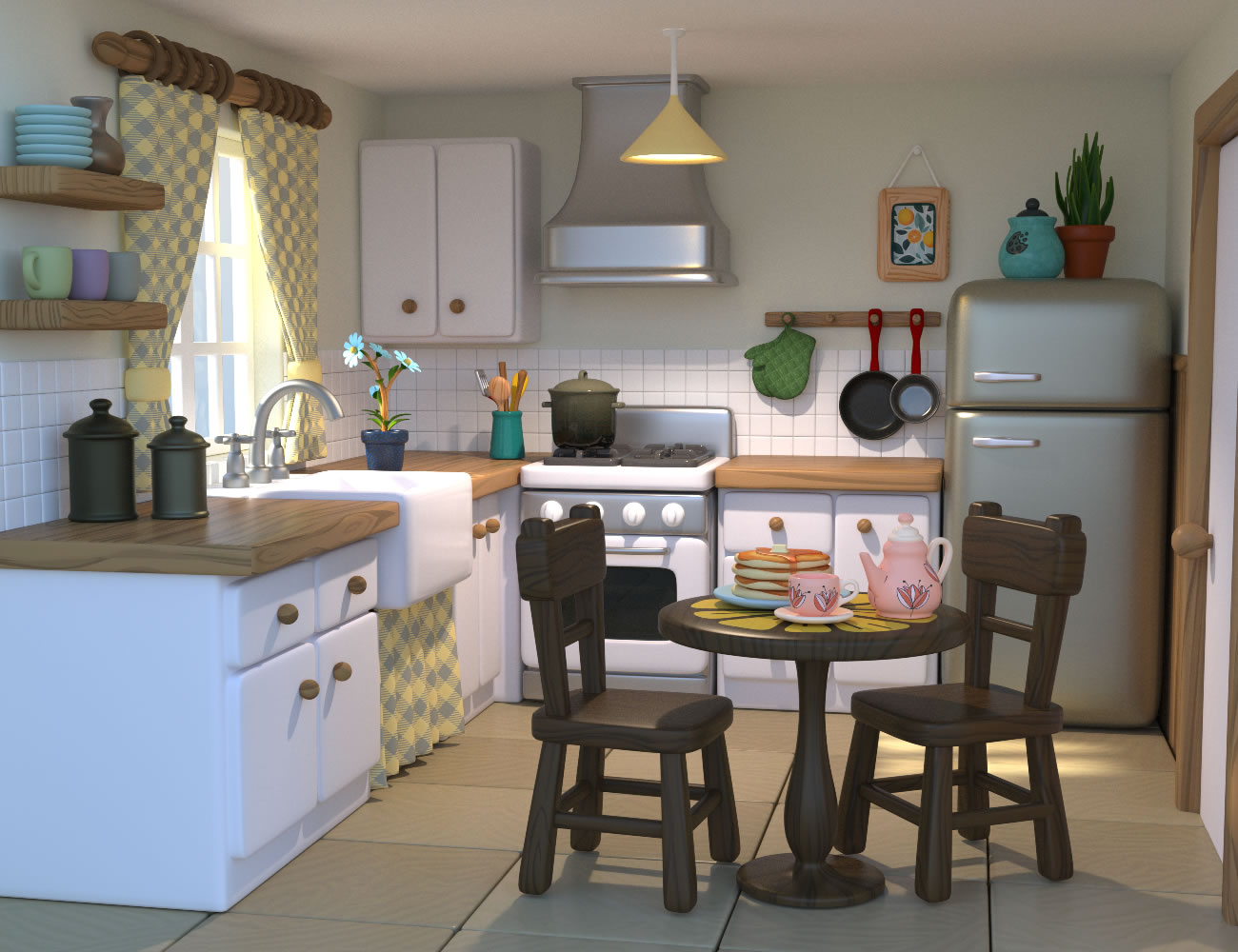 Cooking Kitchen | Daz 3D