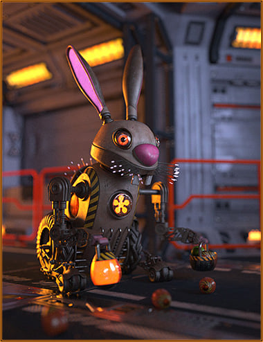 The Cog Regime Robo Bunny | Daz 3D