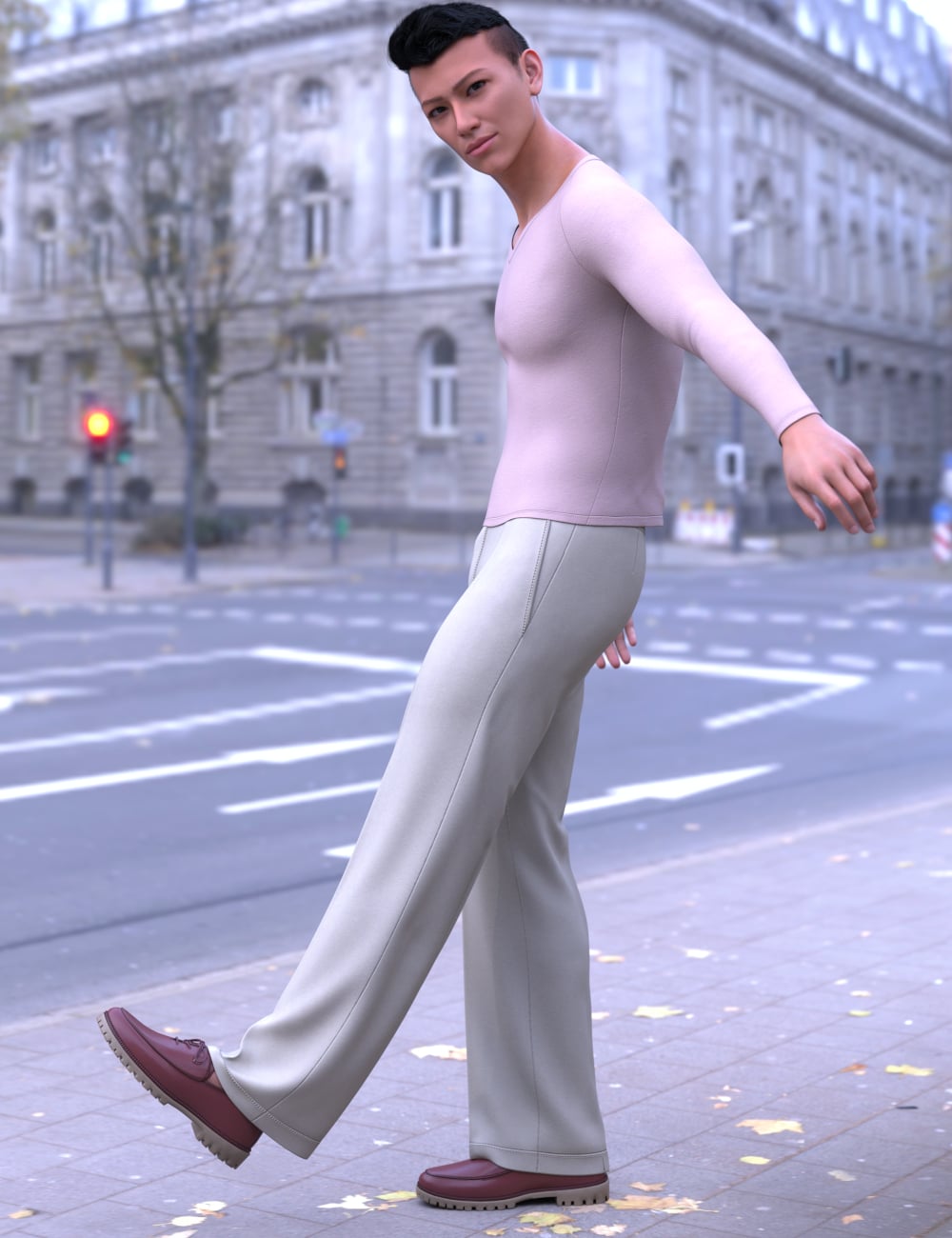 dForce LV Cozy Cardigan Outfit for Genesis 9 | Daz 3D