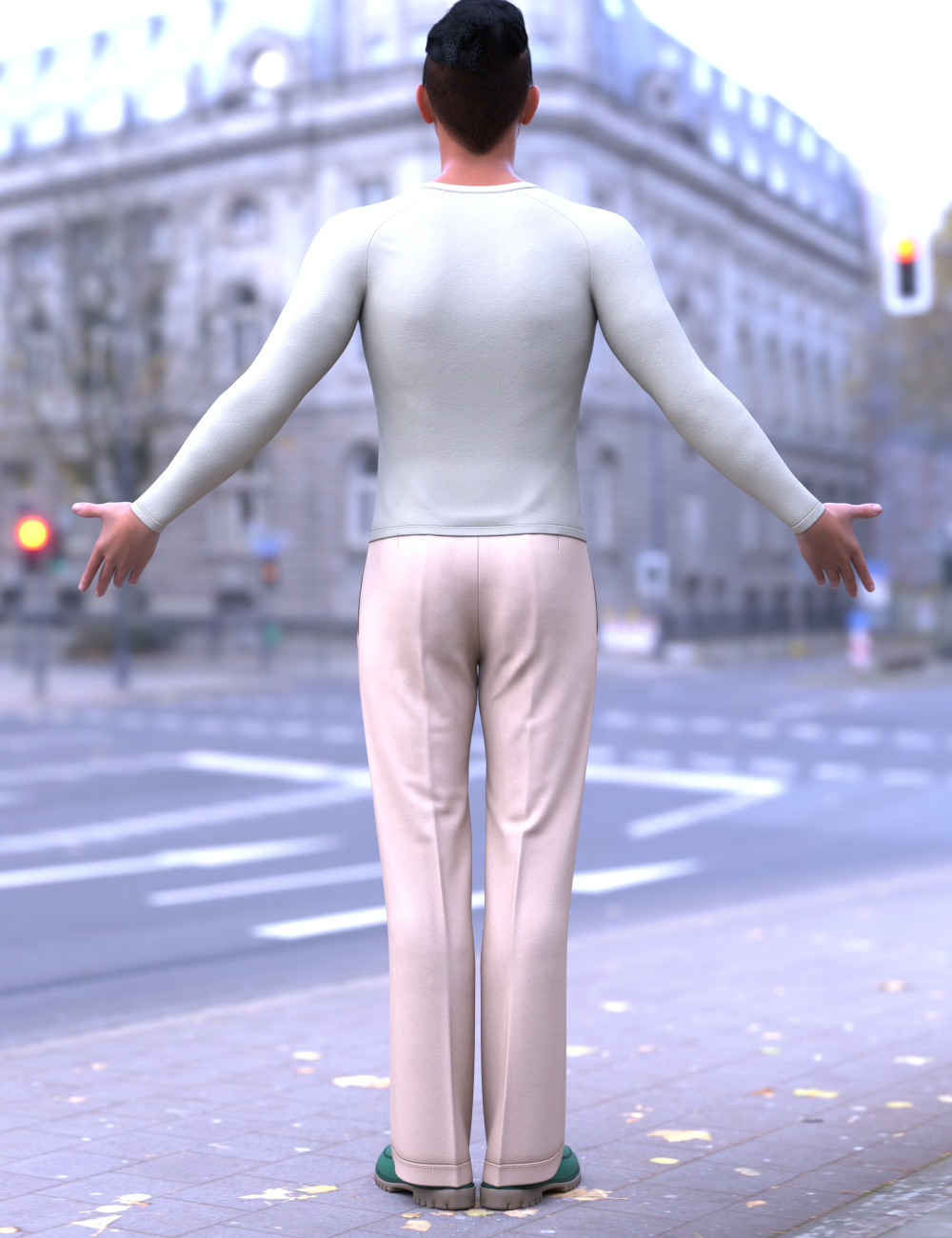 dForce LV Cozy Cardigan Outfit for Genesis 9 | Daz 3D