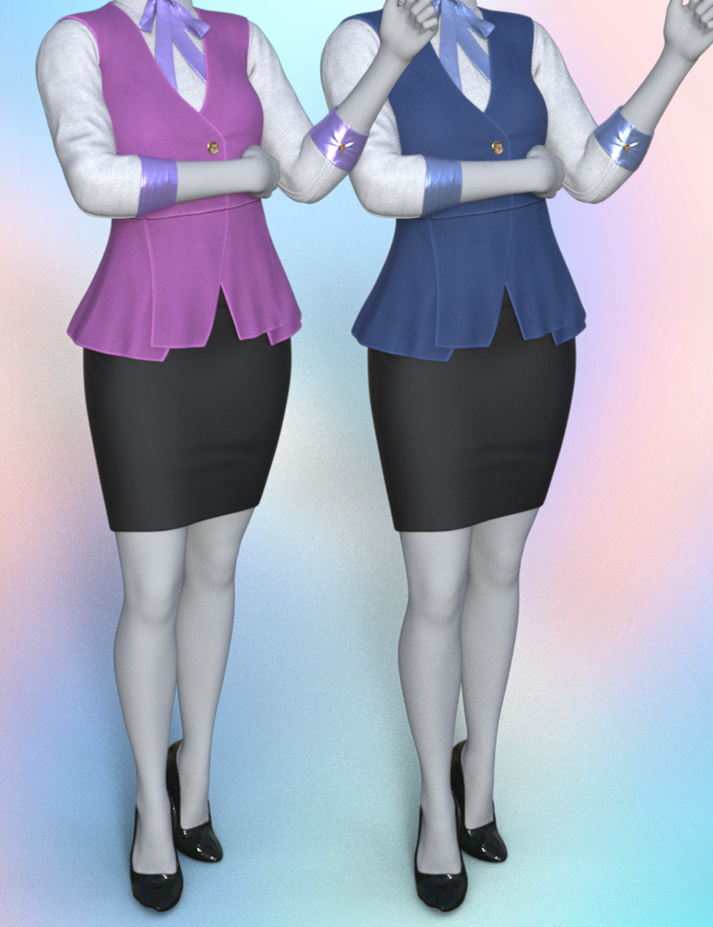 Collection of Bussiness Suits for Genesis 9 | Daz 3D