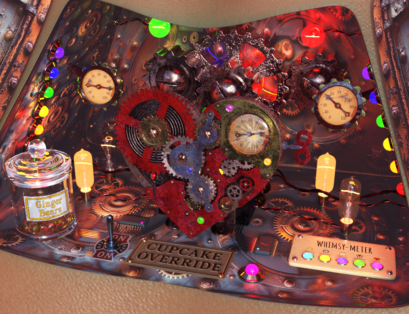 Tinheart Clockwork Set for Genesis 9 | Daz 3D