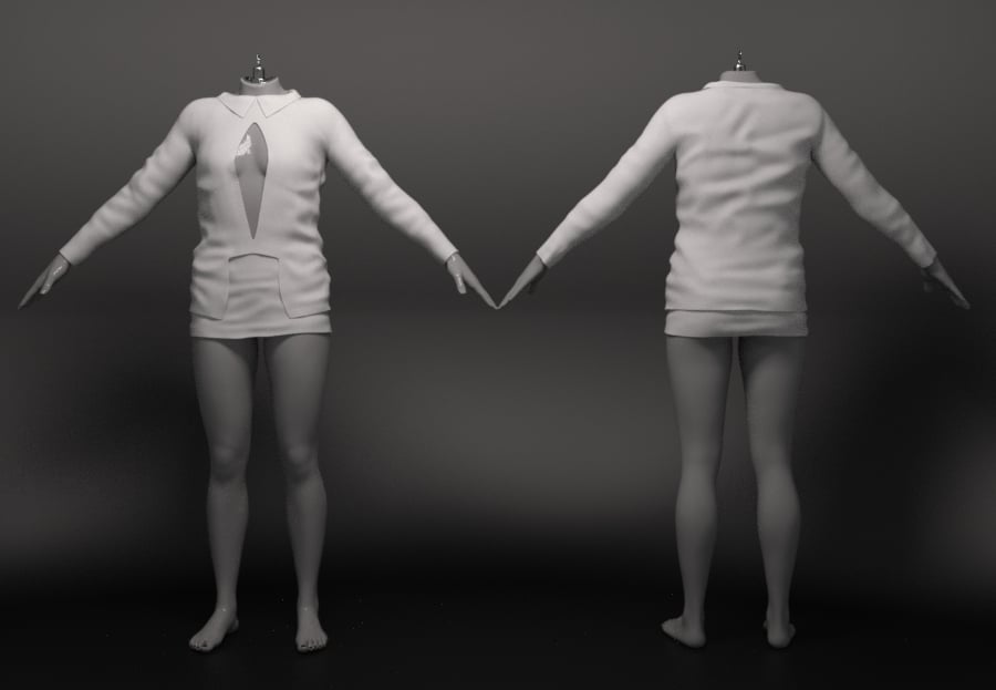 EG Business Attire, Hair and EG Lovely Poses Genesis 9 Bundle | Daz 3D
