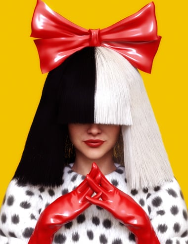 VYK Bow Hair for Genesis 9 | Daz 3D
