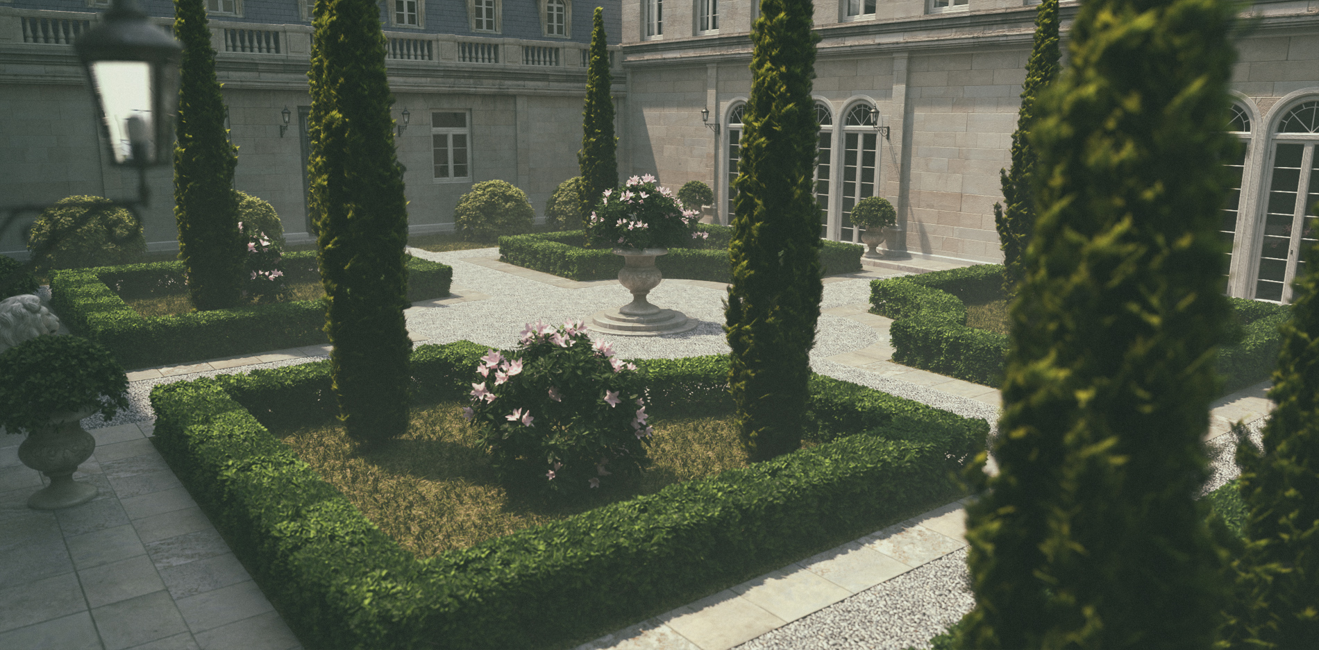 The Classical Gardens | Daz 3D