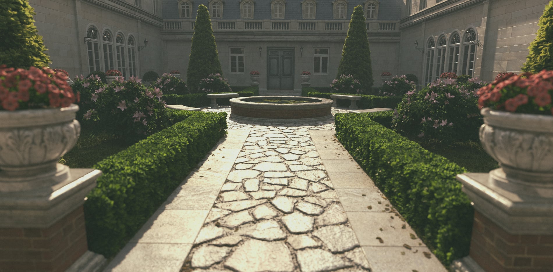 The Classical Gardens | Daz 3D