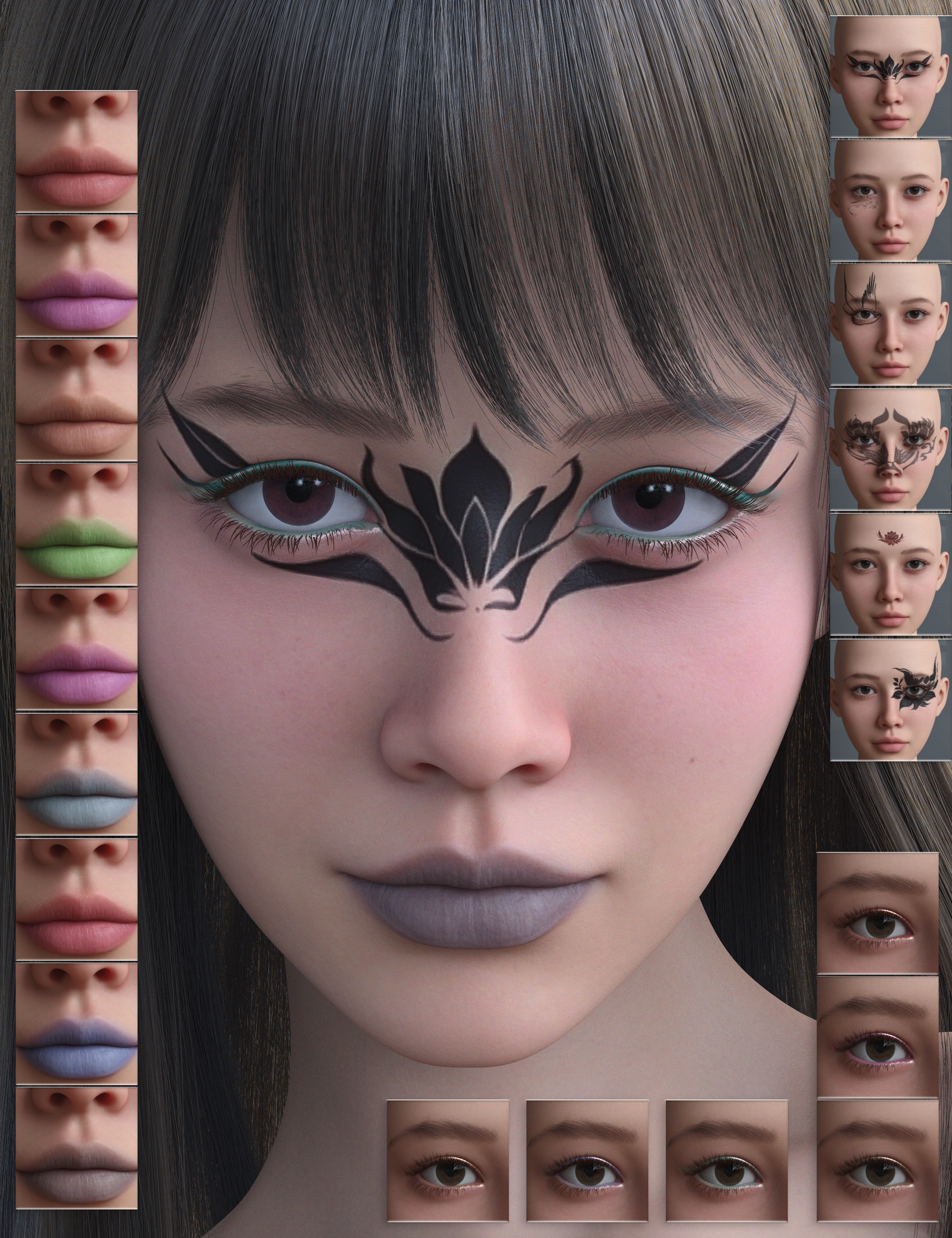 Vo Sian and Young, and Vo Jona and Young HD for Genesis 9 Character ...