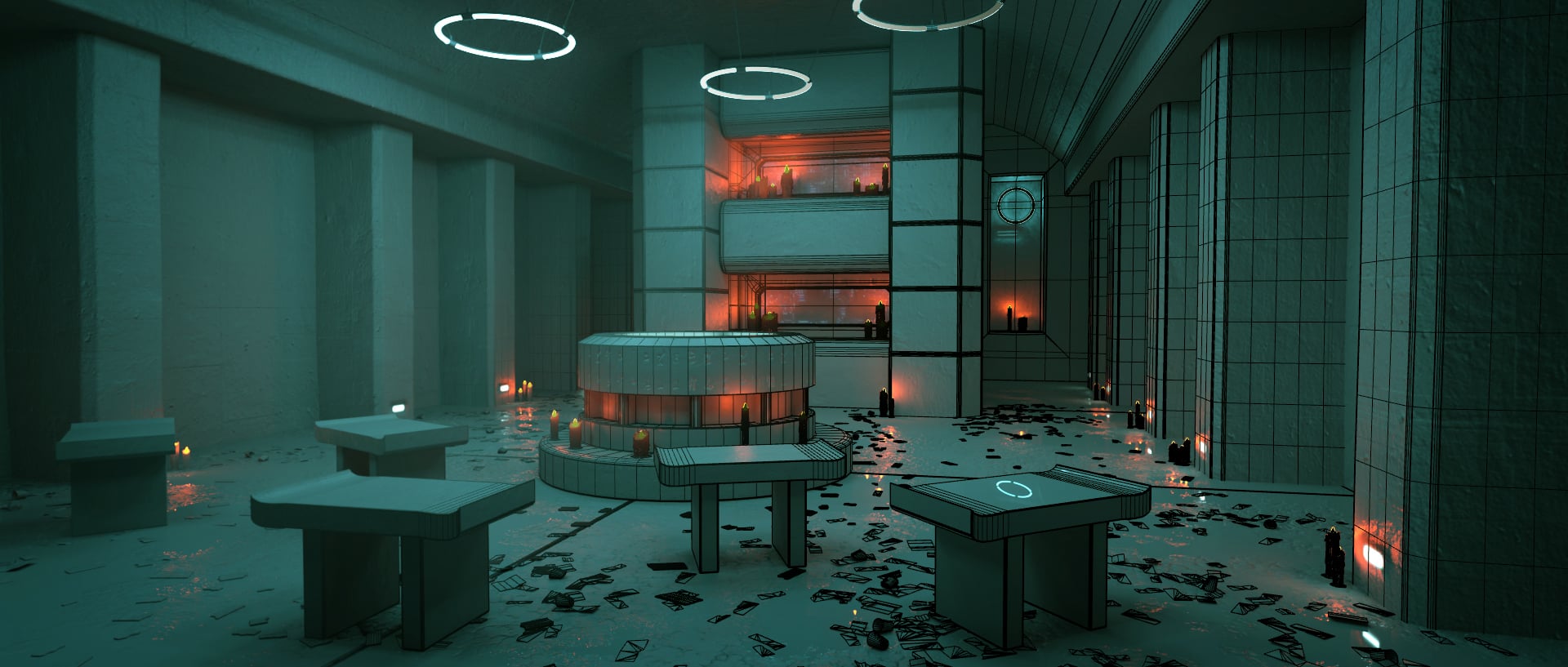 Darkstone Hall | Daz 3D