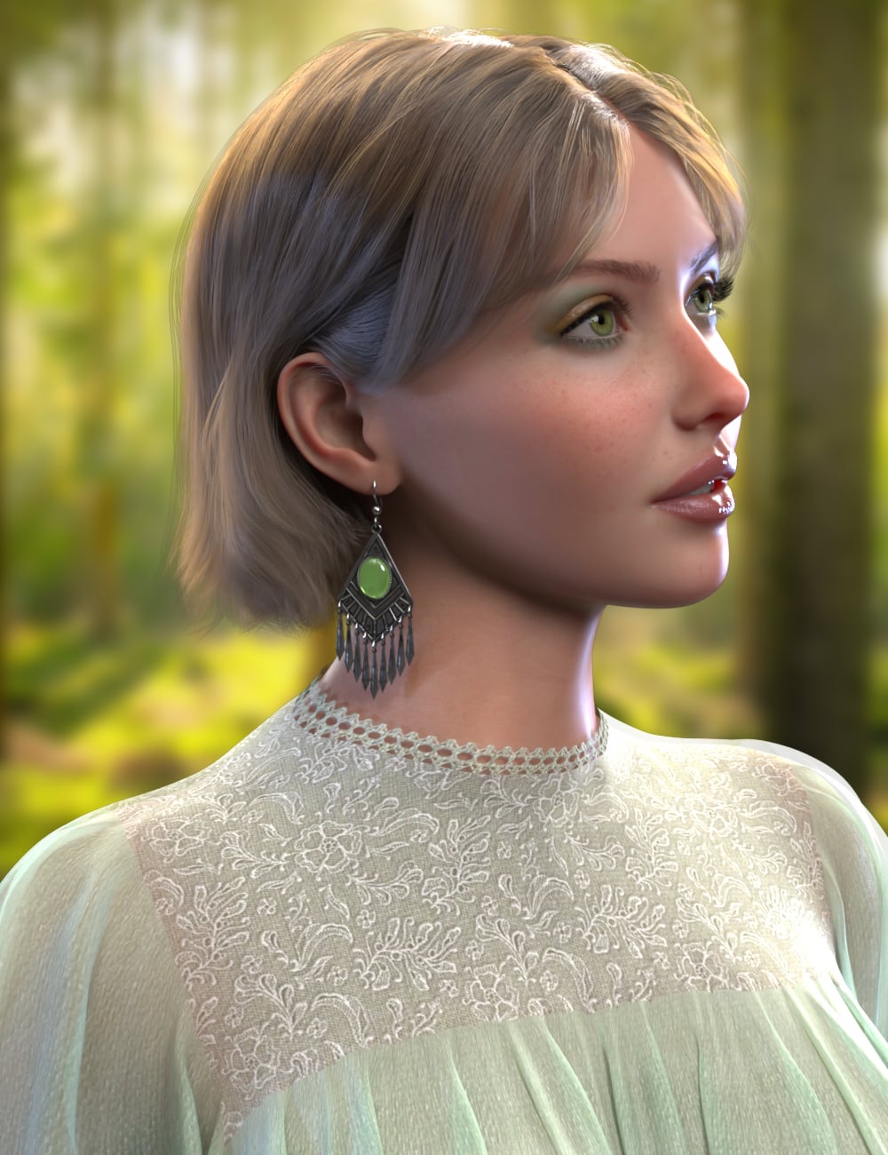 Stacey Hair for Genesis 9 | Daz 3D