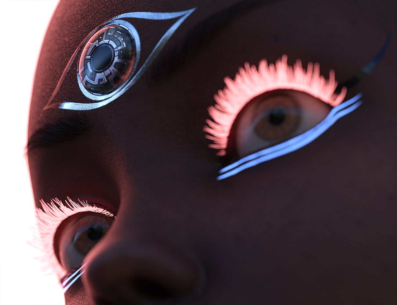 Sci-Fi Third Eye Builder for Genesis 9 | Daz 3D
