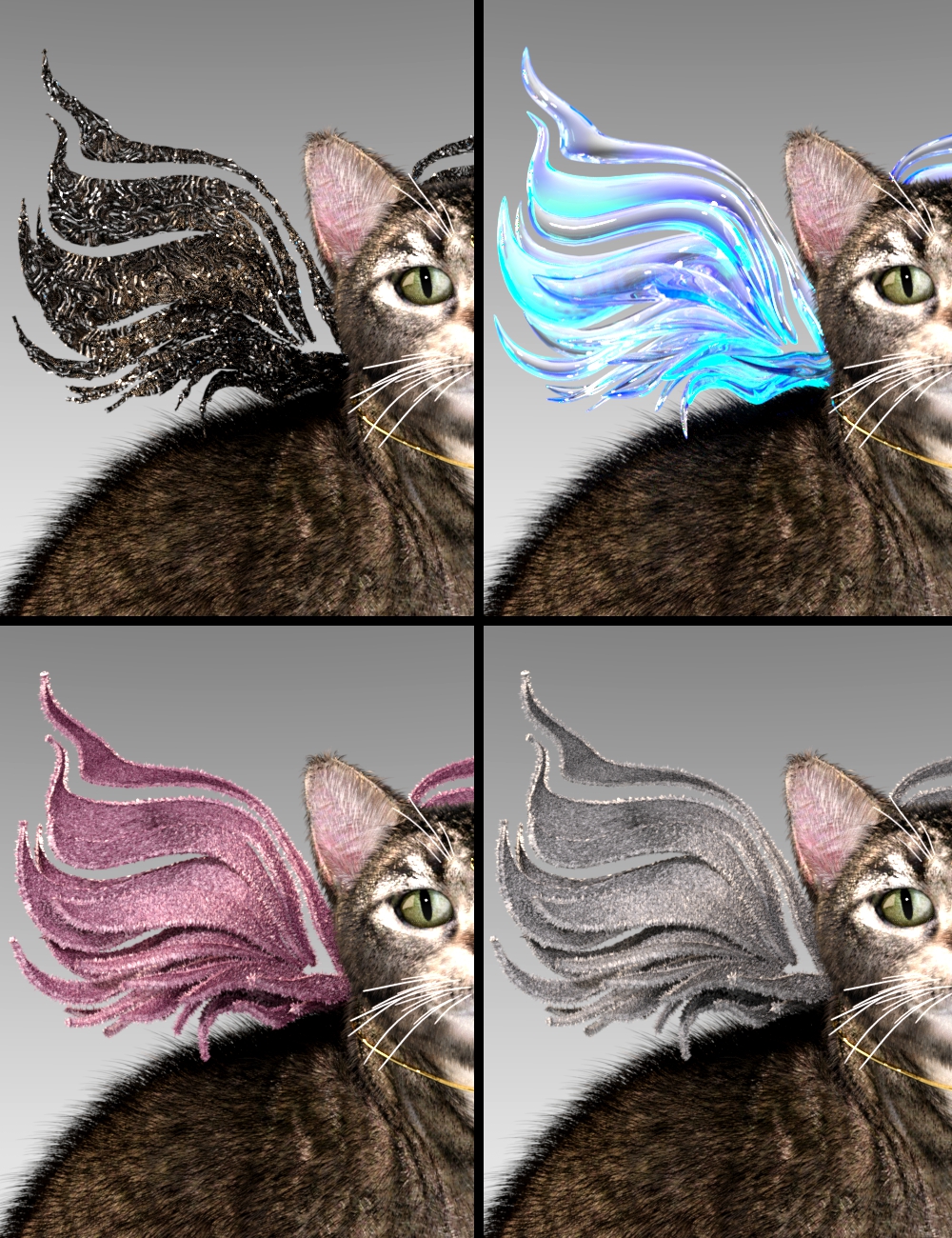 T3d Meow Cupid for Daz3d House Cat | Daz 3D