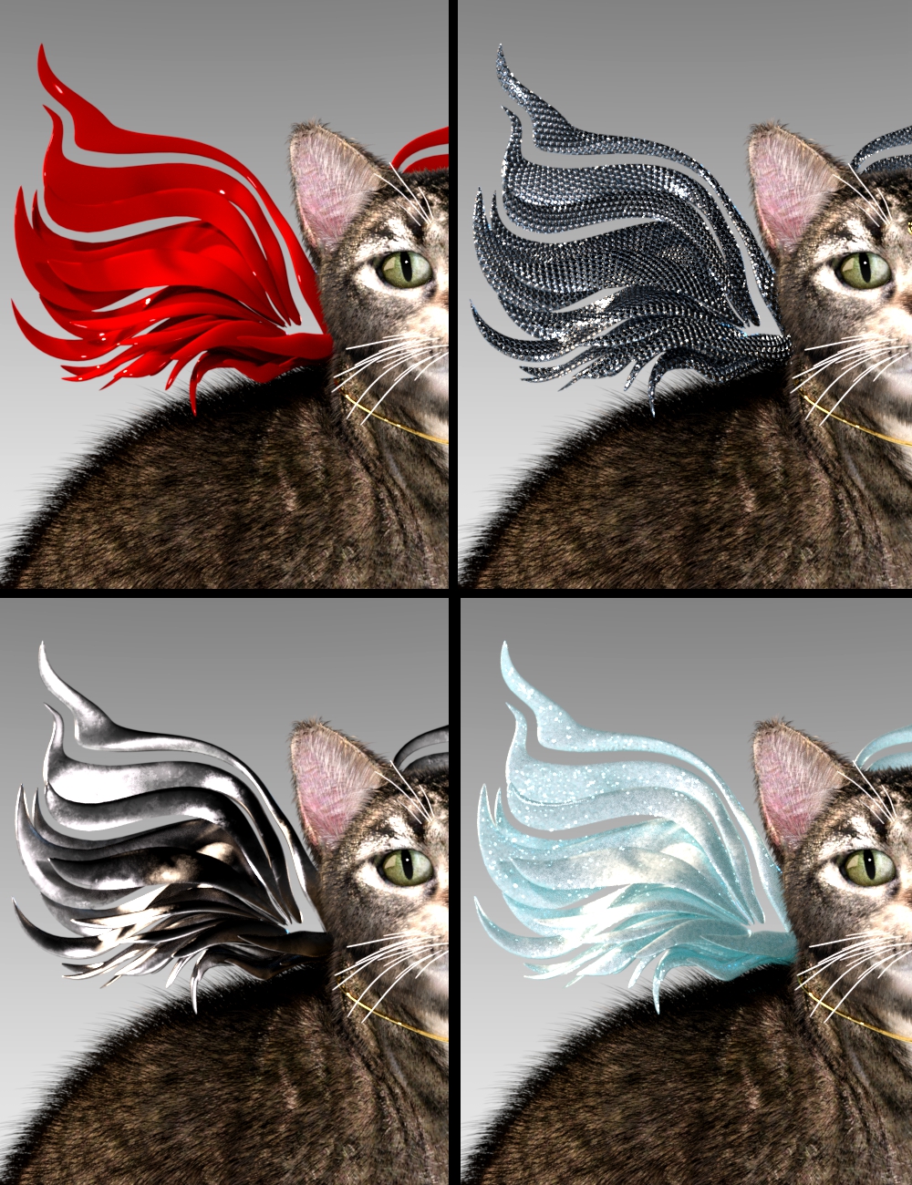T3d Meow Cupid for Daz3d House Cat | Daz 3D
