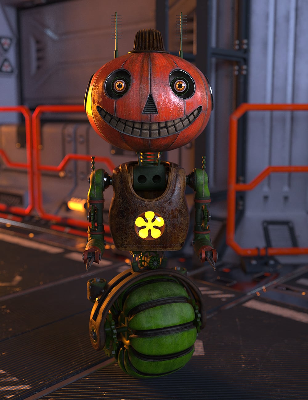 The COG Regime Pumpkin Jack | Daz 3D