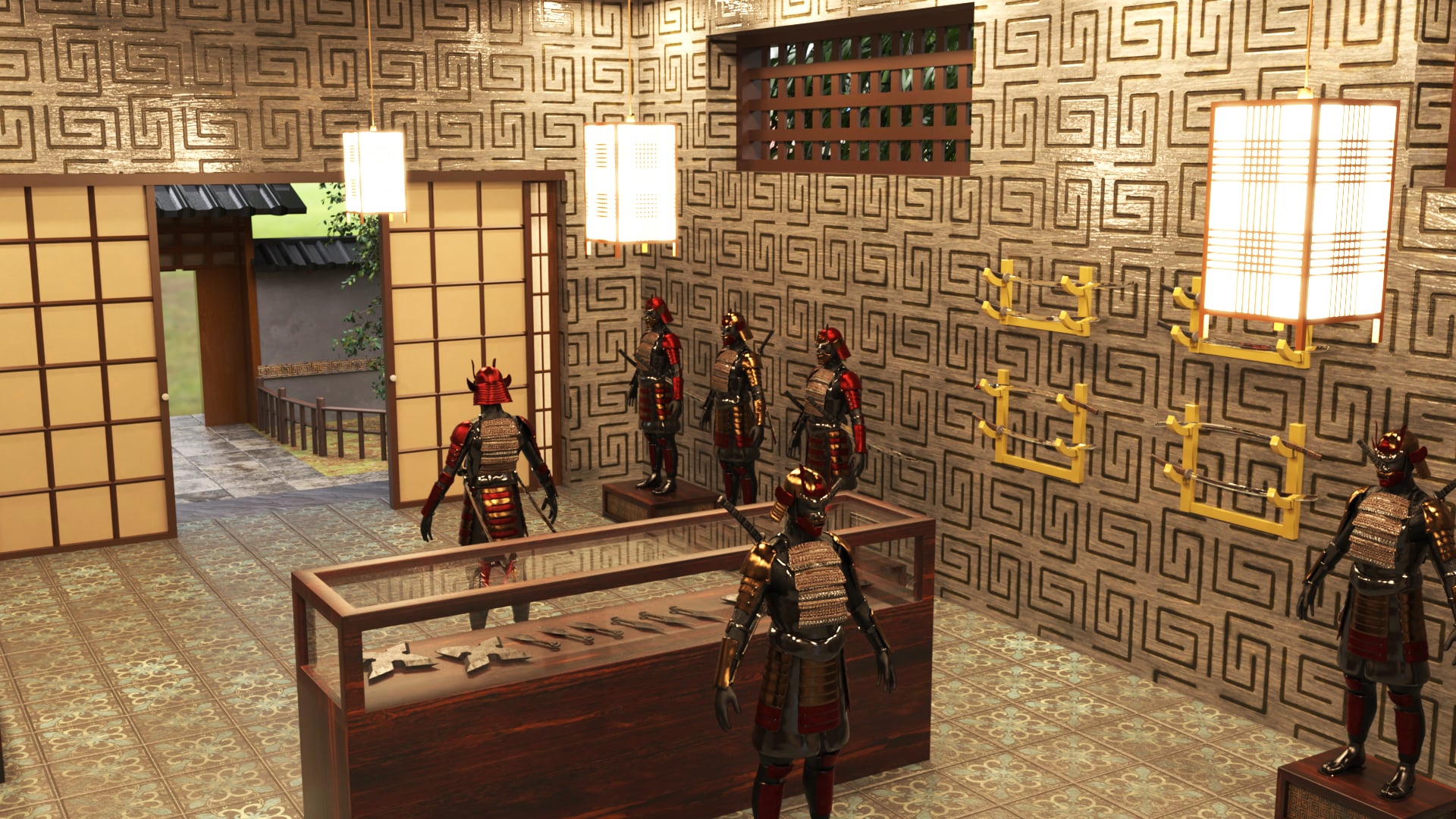 Samurai Museum | Daz 3D