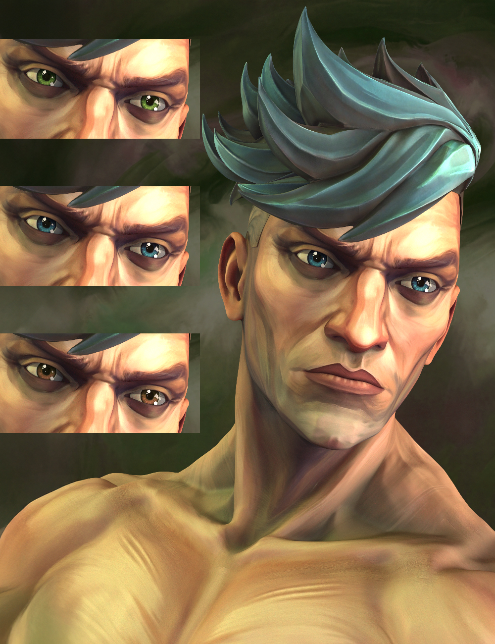 Steampunk Archibald HD Stylized Character for Genesis 9 | Daz 3D