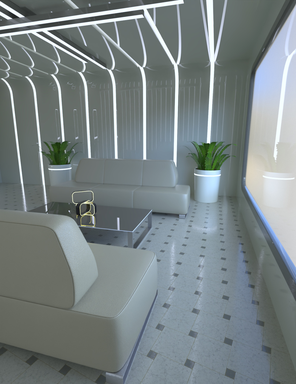 Utopia Interior Room | Daz 3D