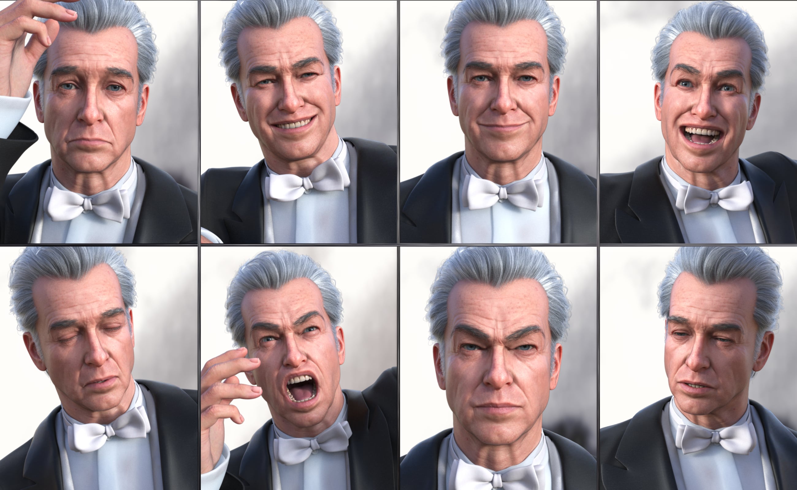 JW Masculinity Expressions for Everett 9 | Daz 3D