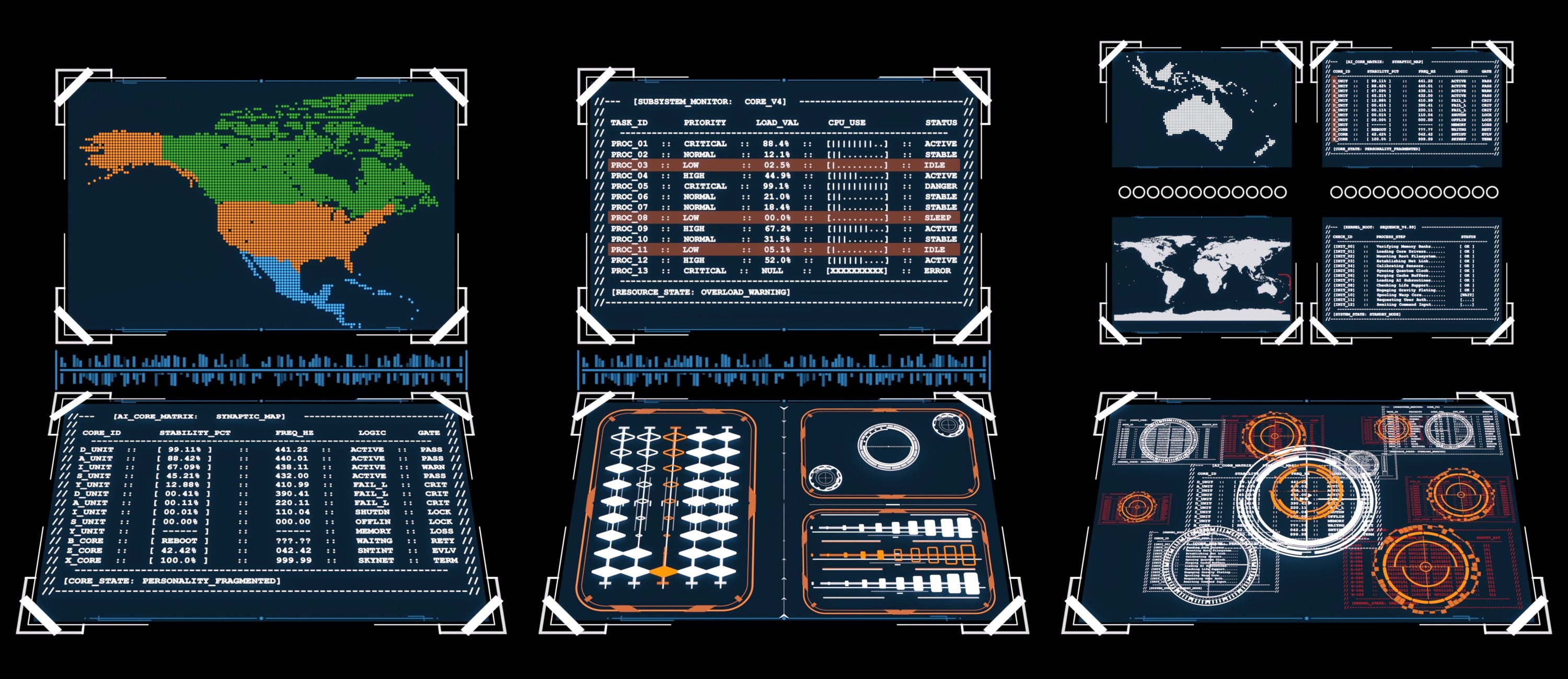 HUD Builder 01 | Daz 3D