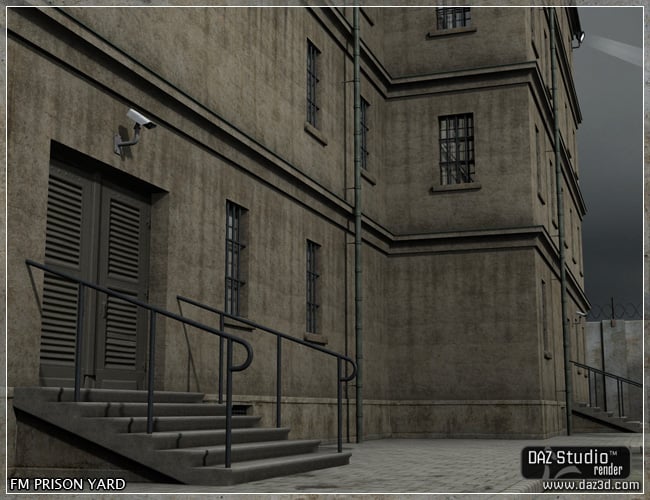 Prison Yard | Daz 3D