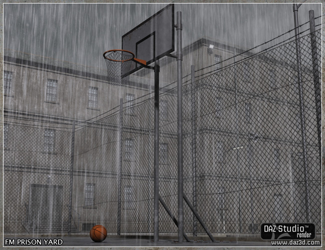 Prison Yard | Daz 3D