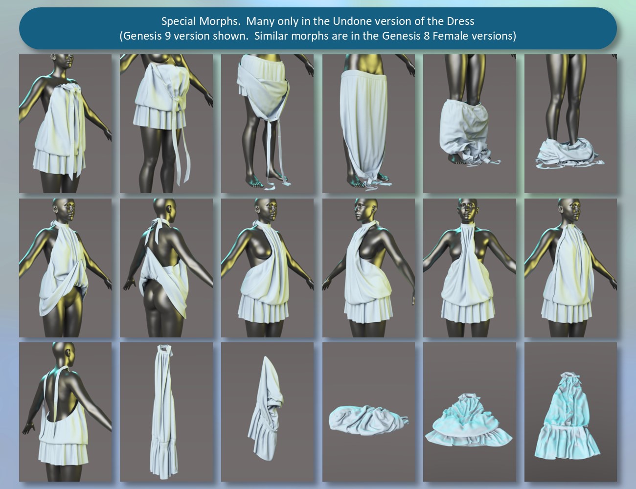 dForce Sassy Heatwave Outfit for Genesis 9 and Genesis 8 Female | Daz 3D