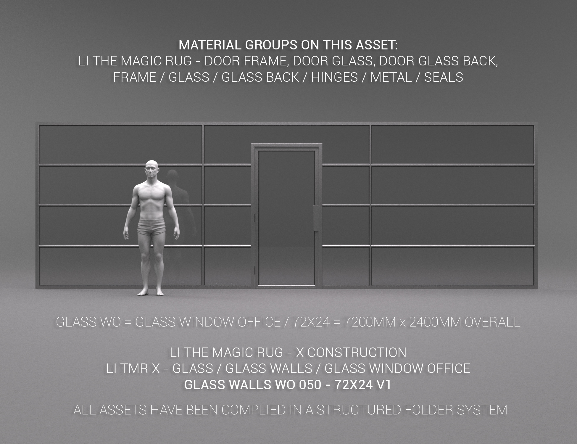 LI The Magic Rug - Glass Walls 01 | Daz 3D