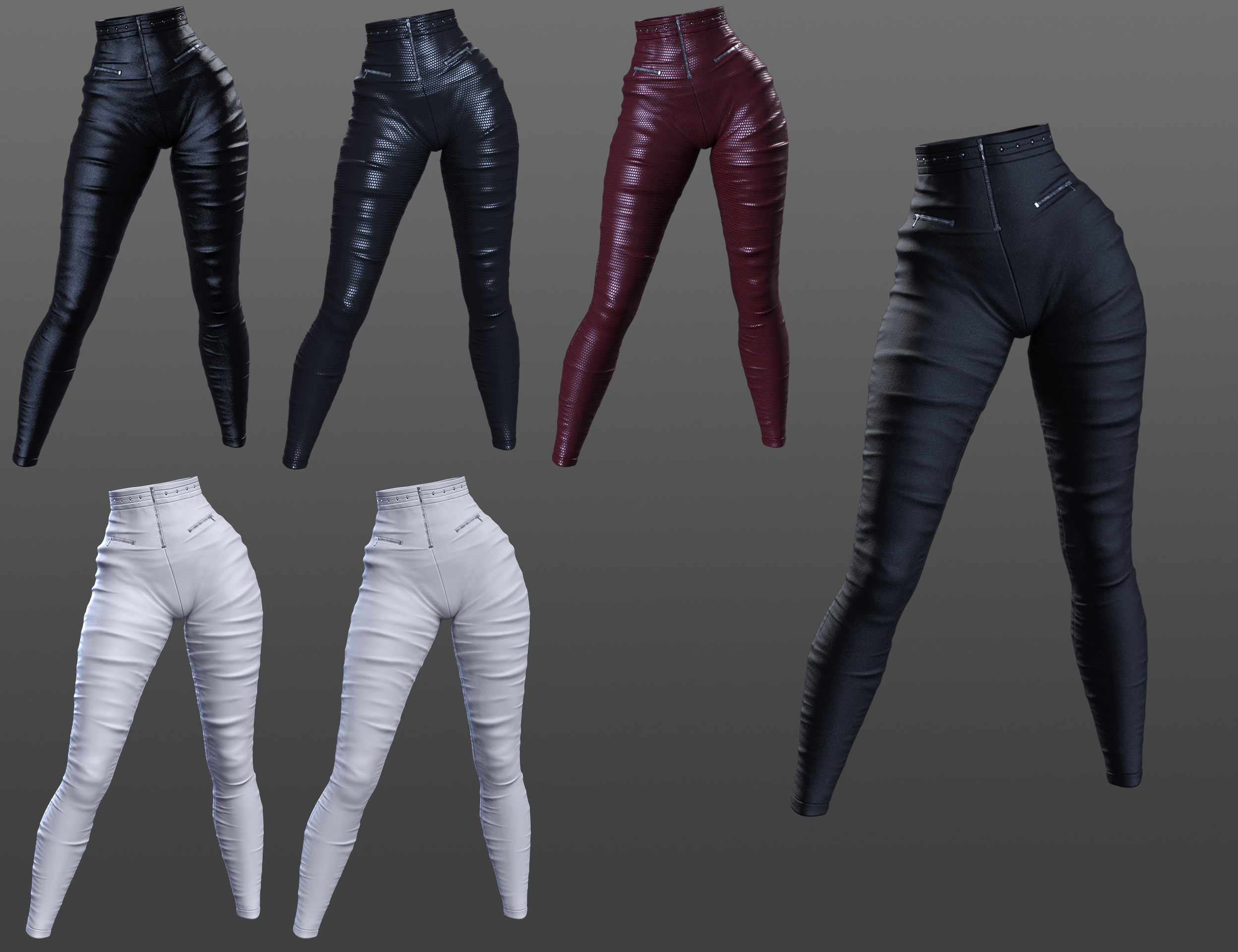 dForce DC Ruffled Top Set for Genesis 9 | Daz 3D