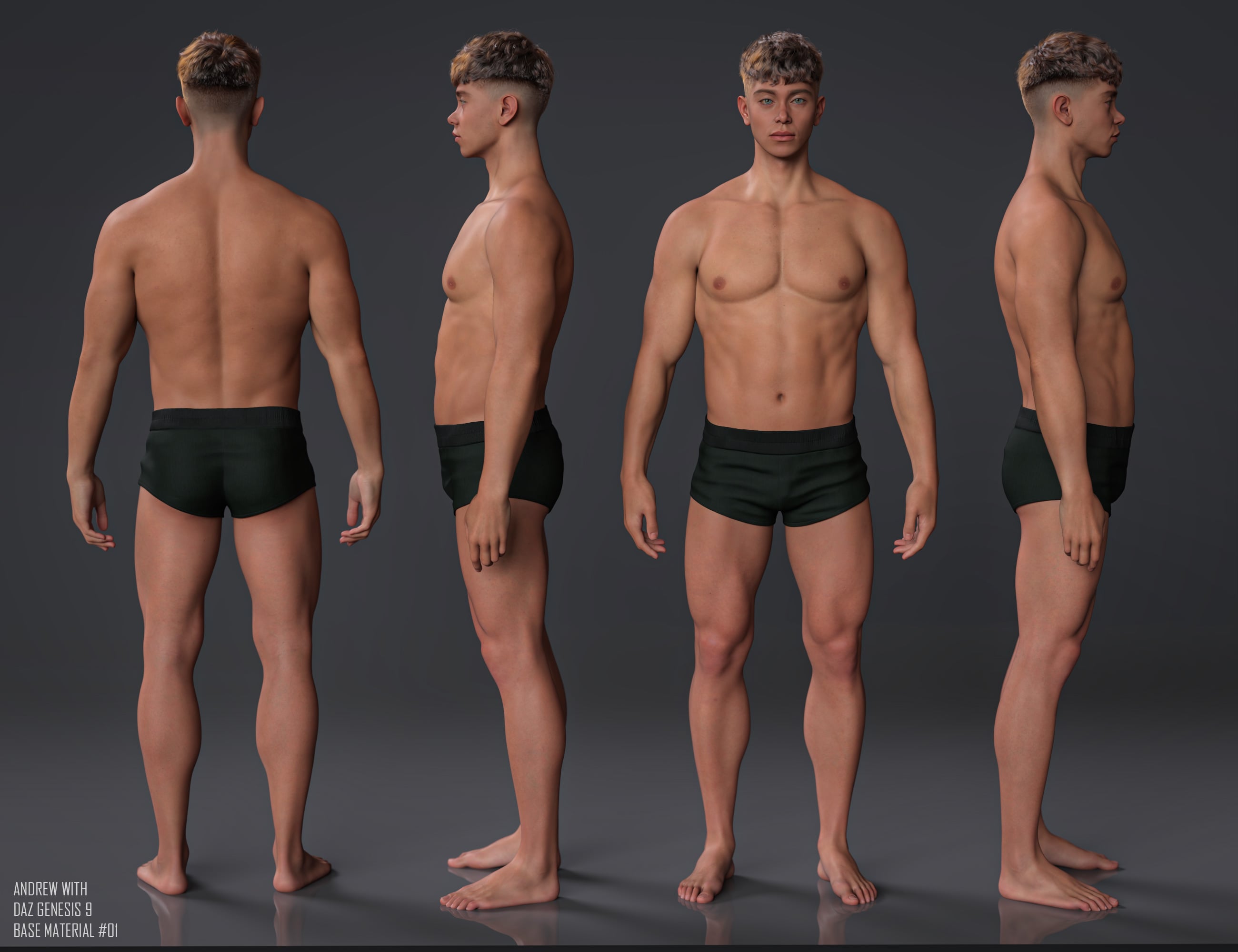 Andrew for Genesis 9 | Daz 3D