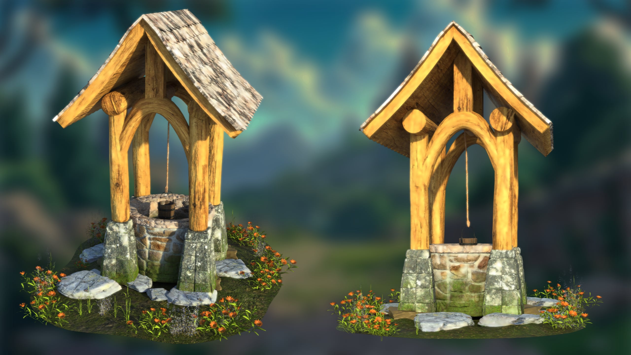 Elderstone Well | Daz 3D