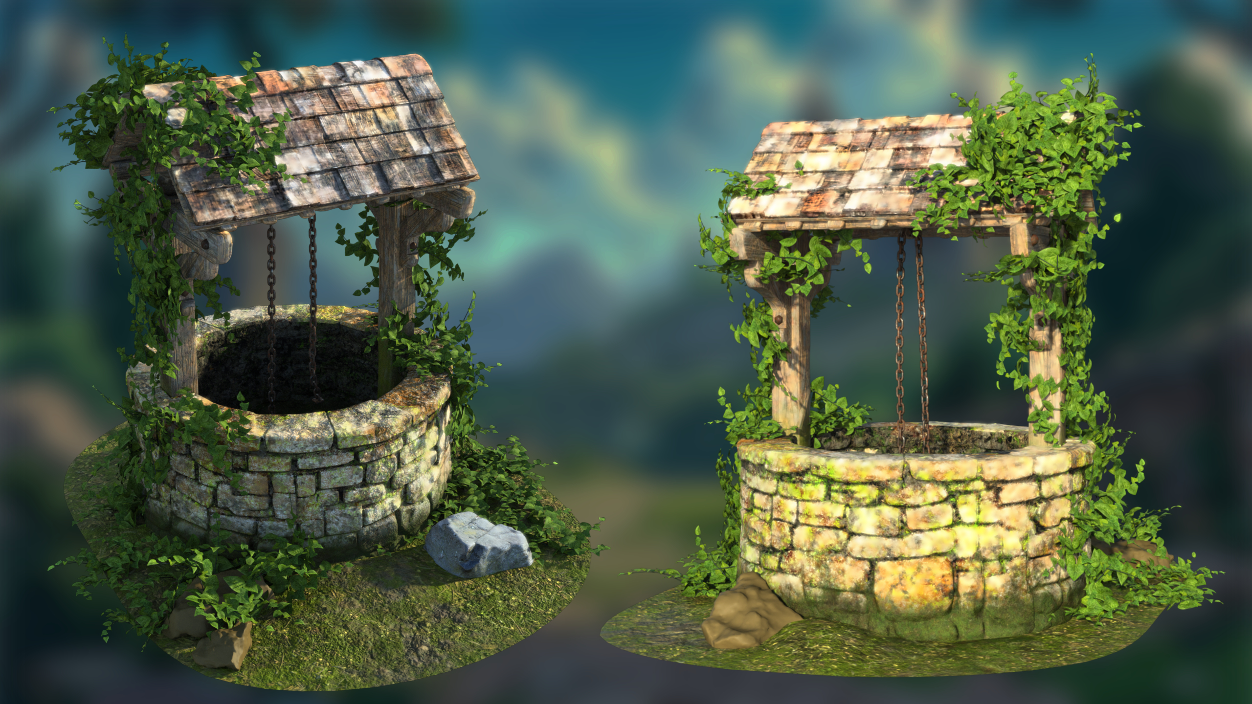 Elderstone Well | Daz 3D