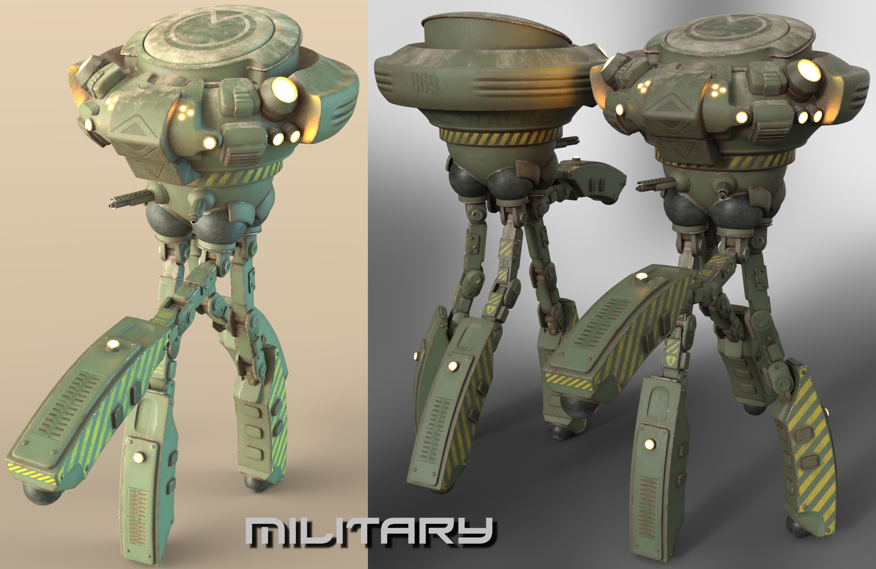 SpiderHead Quadruped Textures | Daz 3D