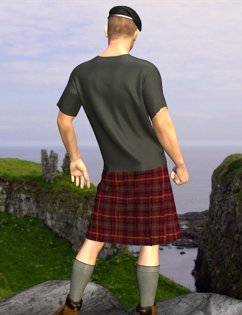 Modern Kilt | Daz 3D