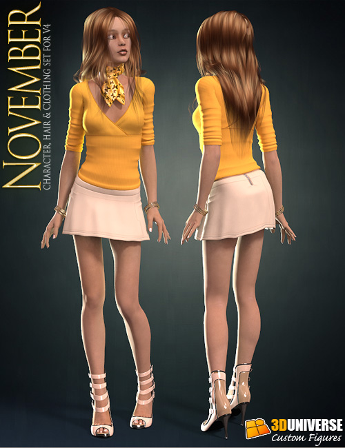 November for Victoria 4 | Daz 3D