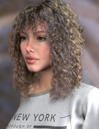 Brenda Hair for Genesis 9 | Daz 3D