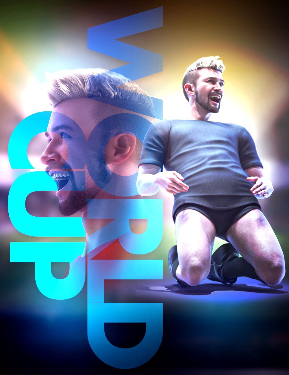 GNBD World Cup Mockups | Daz 3D