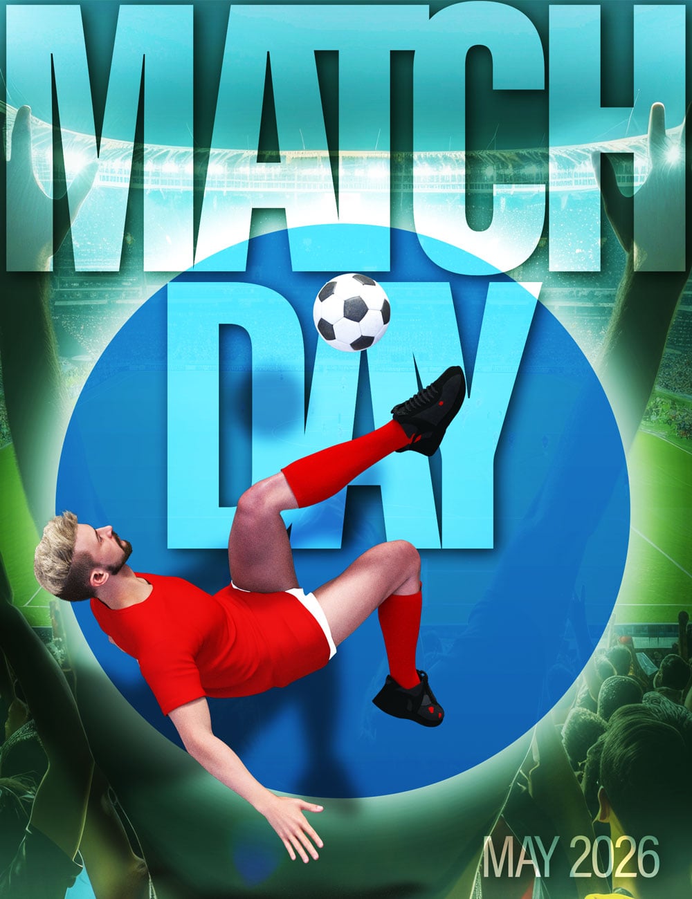 GNBD World Cup Mockups | Daz 3D