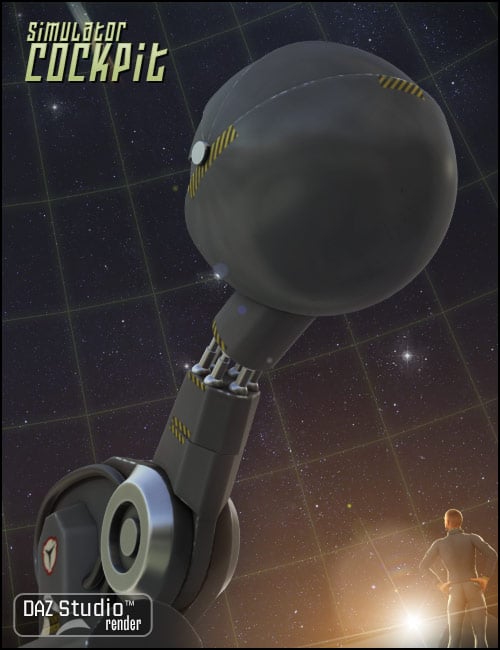 The Simulator and Cockpit | Daz 3D