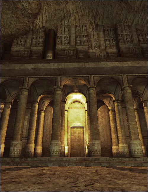 Dwarf Cave Entrance | Daz 3D