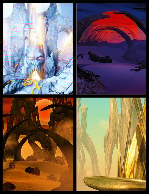 Chaotic Realms | Daz 3D