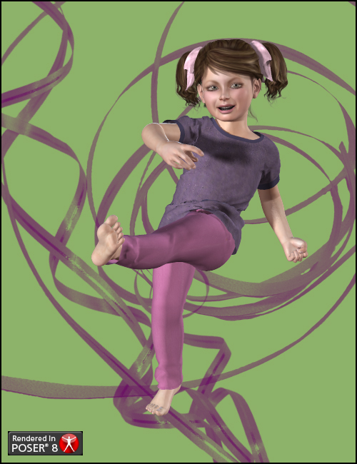 Poser Dynamic Skinny Jeans and Blouse for K4 | Daz 3D