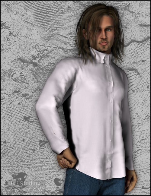 Dynamic Dress Shirt for M4 Bundle | Daz 3D