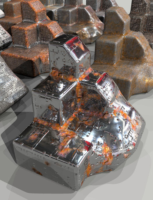 Bryce Pro DTE Examples - Metal | Daz 3D